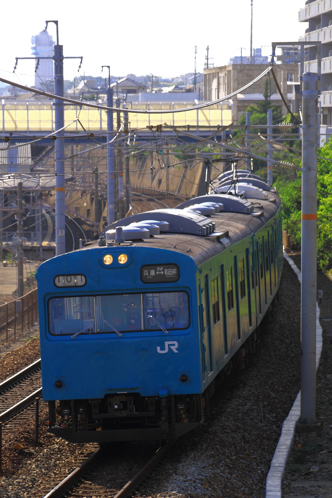 Msykの業務（鉄道）日誌:水色の103系も見ておく