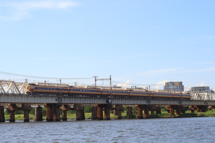 Msykの業務（鉄道）日誌:381系「こうのとり」を見る～その7（上淀川橋梁にて）