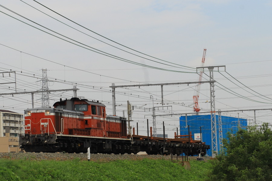Msykの業務（鉄道）日誌:凸型DD51牽引のチキ車を見る