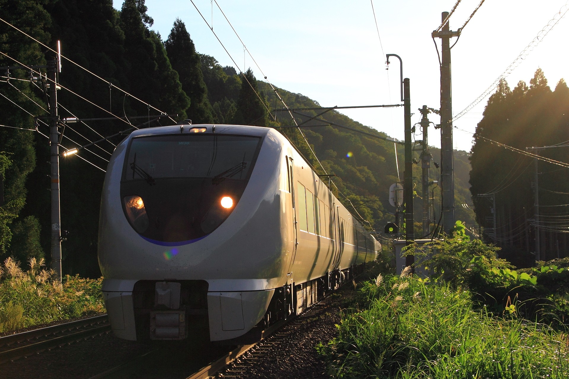 Msykの業務（鉄道）日誌:南今庄にて681・683系見物を