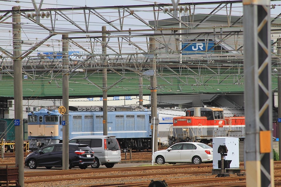 Msykの業務（鉄道）日誌:稲沢のDD51とEF64