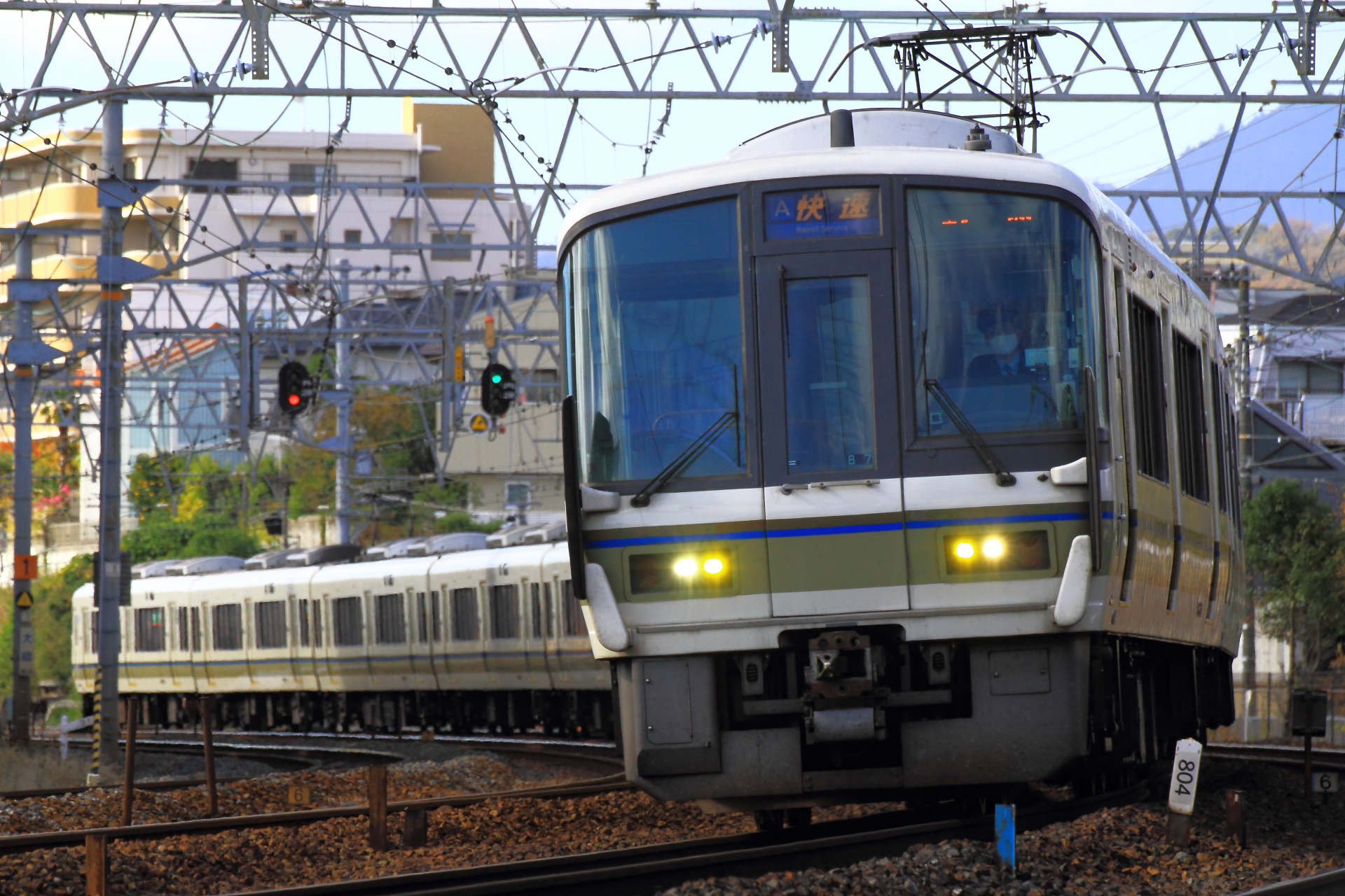 Msykの業務（鉄道）日誌:本線の221系を見ておく～その7