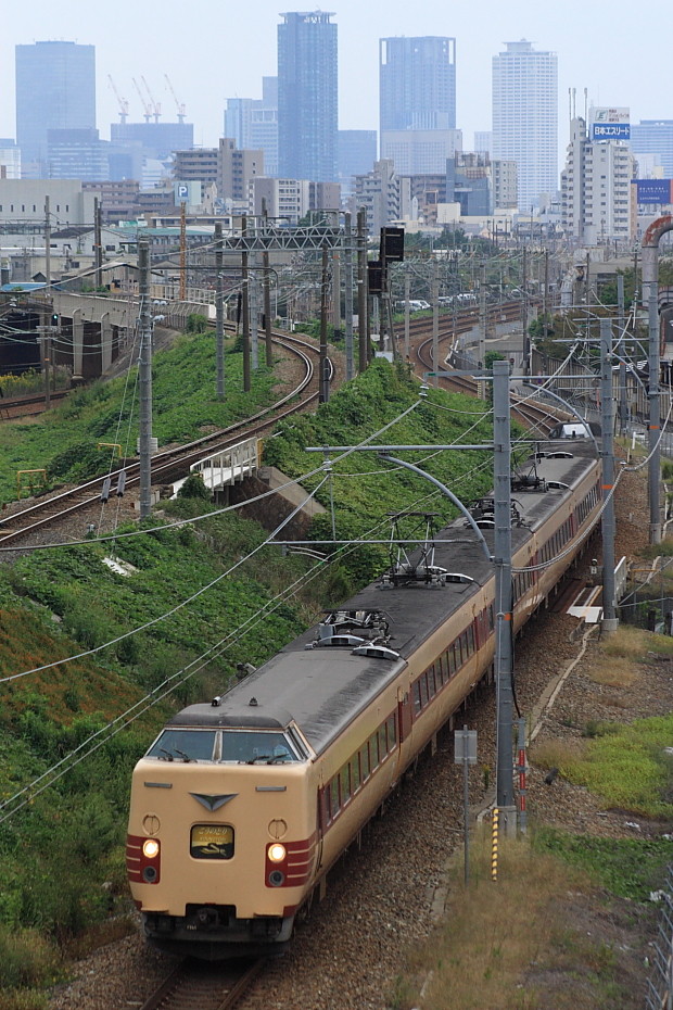 Msykの業務（鉄道）日誌:381系「こうのとり」を見る～その16