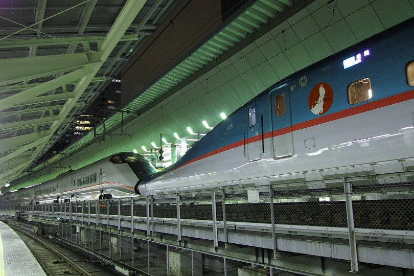 Msykの業務（鉄道）日誌:E5系とE3系の先頭連結部を眺めてみる