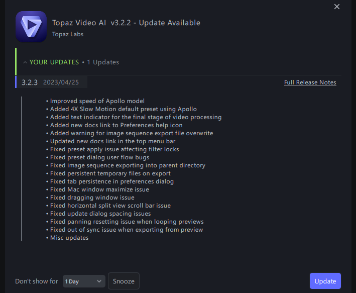 Topaz Video AI v3.2.3 : Computer with Audio/Visual