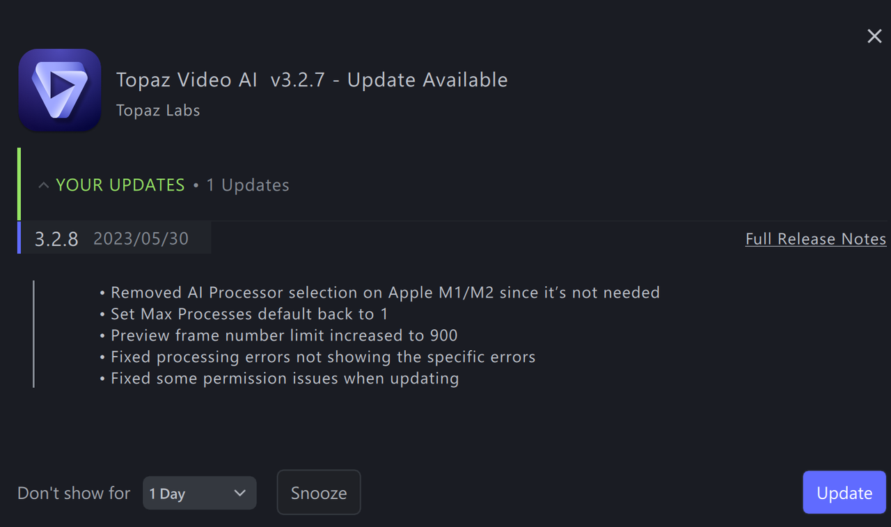 Topaz Video AI v3.2.8 : Computer with Audio/Visual