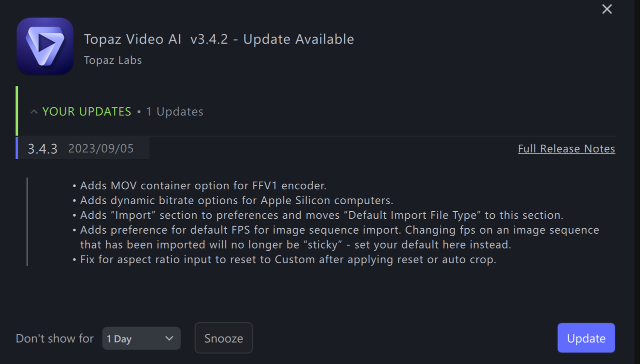 Topaz Video AI v3.4.3 : Computer with Audio/Visual