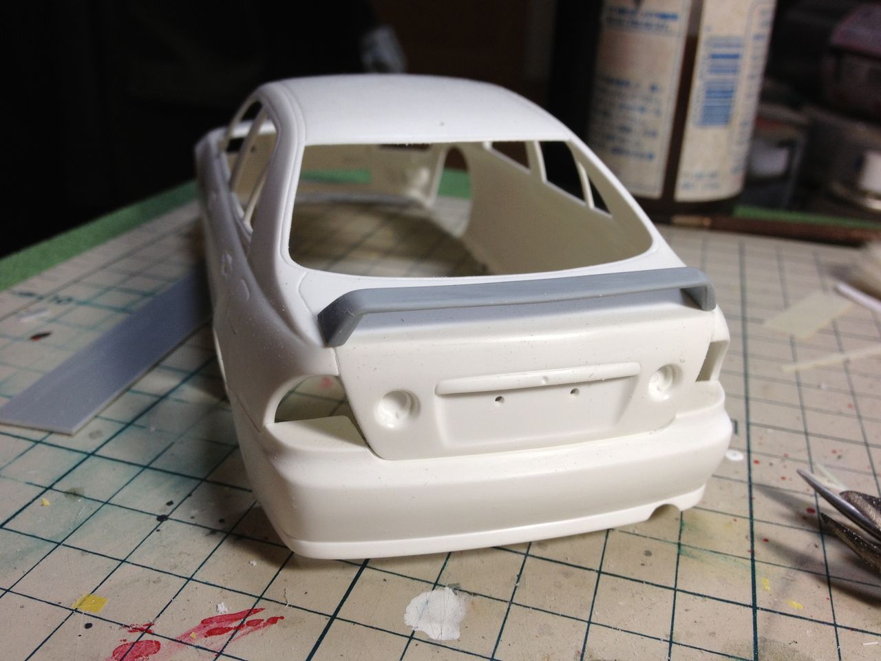 1/24 FUJIMI アルテッツァRS200 : おなかいっぱい。