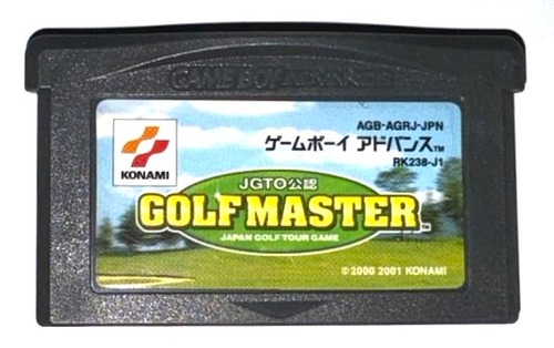 192本目 JGTO公認 GOLFMASTER JAPAN GOLF TOUR GAME(コナミ) : GBA制覇企画 感想ブログ