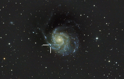 M101 超新星 SN 2023ixf 撮影しました : satoshiの天文部屋