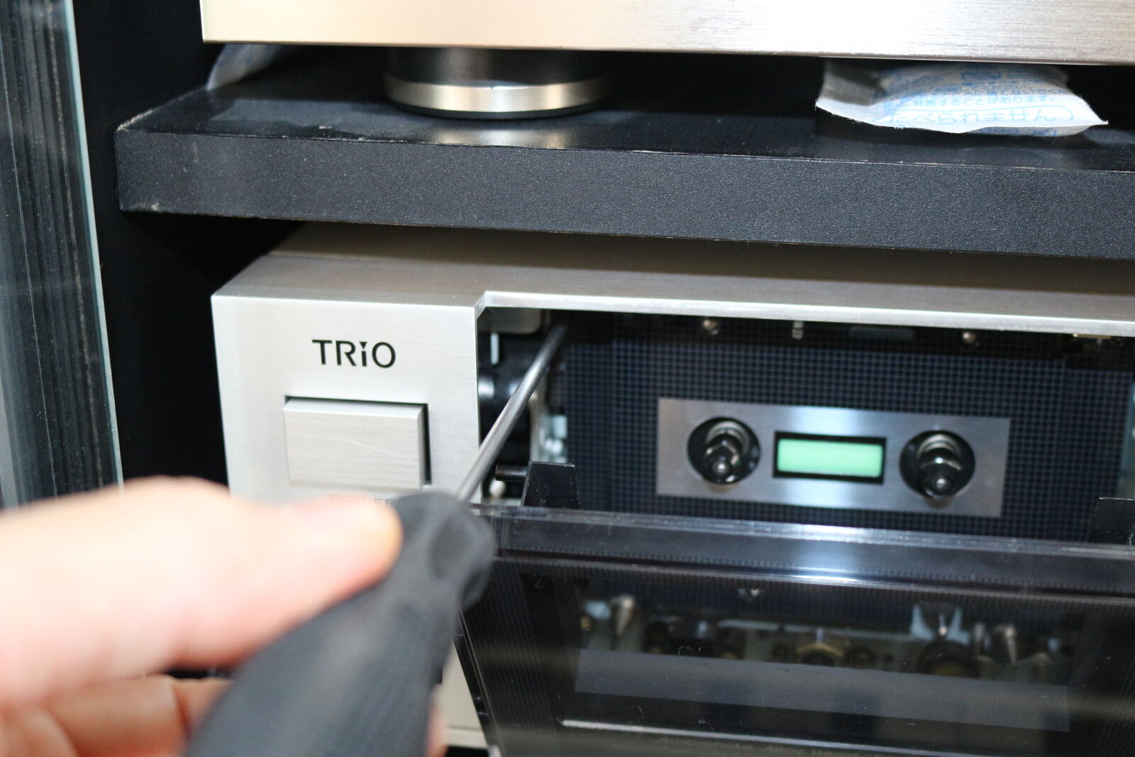 田 舎 の 少 年 （jyagonowarashi） : TRIO KX-880SRのローラーゴムを簡単に取り換える。