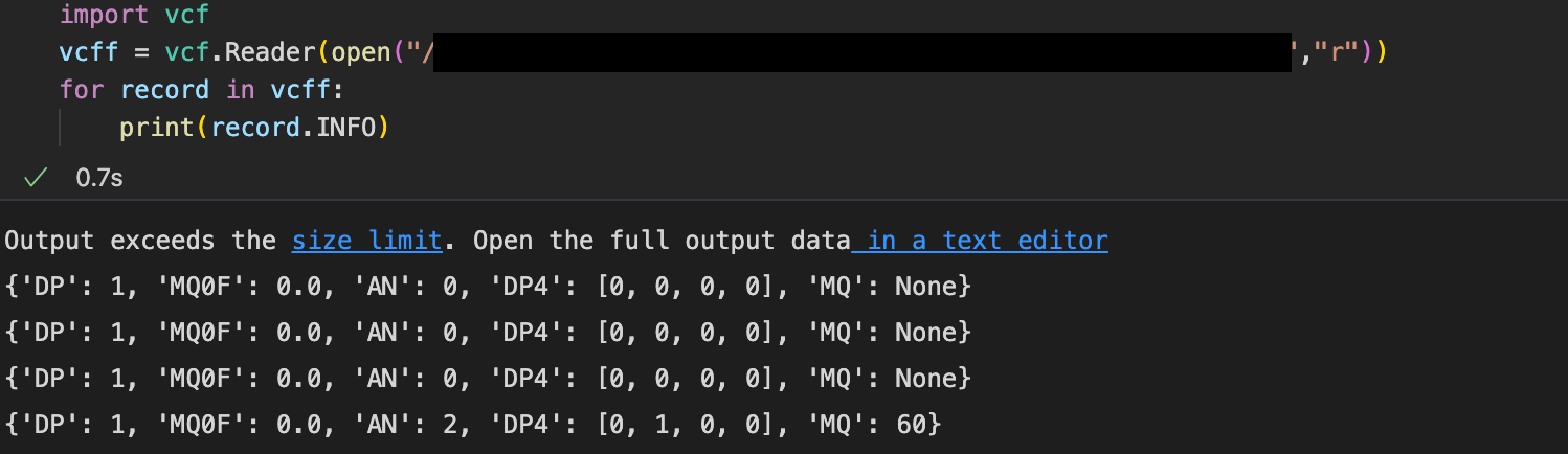 conda install pyVCF : 有機化学者によるブログ