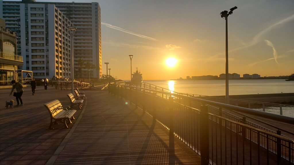 大腸がんとわかってからの日常 : 照射11回終了。千葉みなと行ってきました。