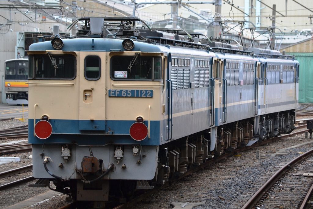 舞‐TeTUⅡ : EF65 1079・EF65 1122廃車に伴う大宮入場（2014/2/28）