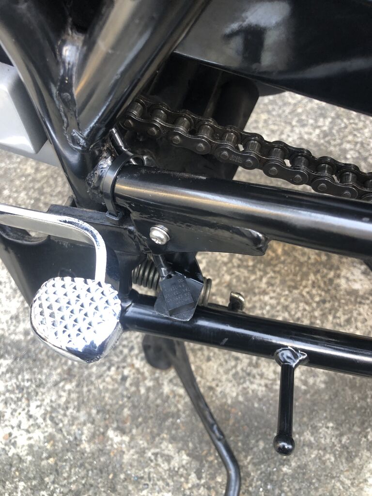 Far away with my bikes : QS150 サイドスタンドスイッチの配線 始動制御その2