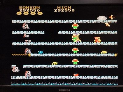 ファミコン版SONSONをクリア! : こよゲー(こよなくTVゲームを愛するブログ)