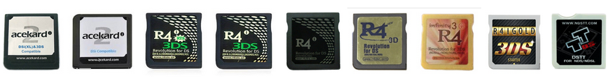 ntrboot_flasher 対応できるFlashcartまとめ - 【任】者のDS情報屋