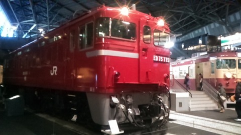 PublicTransportDiary : 寝台特急あけぼの号も牽いた交流電気機関車ED75 775号機