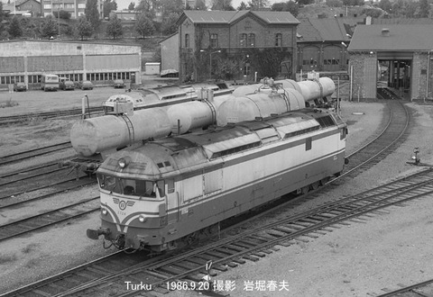 フィンランド鉄道 Dr13 : 鉄道写真家 岩堀春夫のblog2