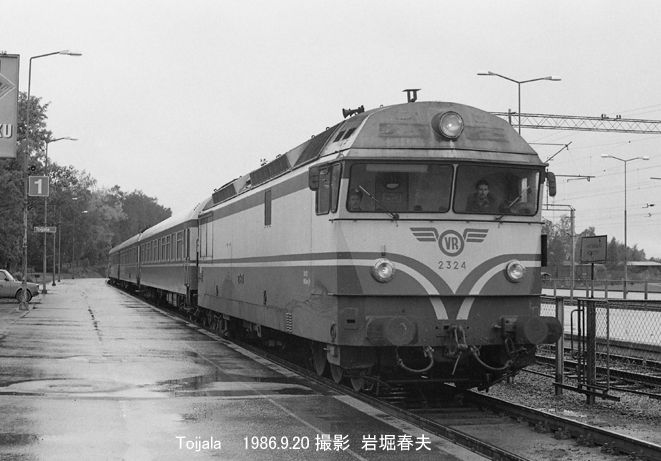 フィンランド鉄道 Dr13 : 鉄道写真家 岩堀春夫のblog2