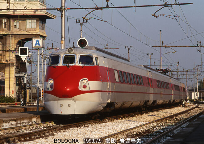 イタリア国鉄 ETR450 : 鉄道写真家 岩堀春夫のblog2