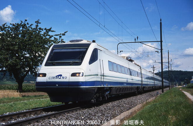 イタリア国鉄 ETR460 : 鉄道写真家 岩堀春夫のblog2