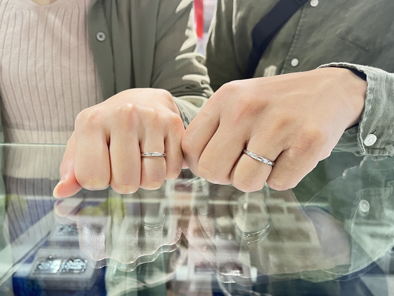 お客様のご紹介 WRA066 WRB076 : 松江 指輪 ブログ