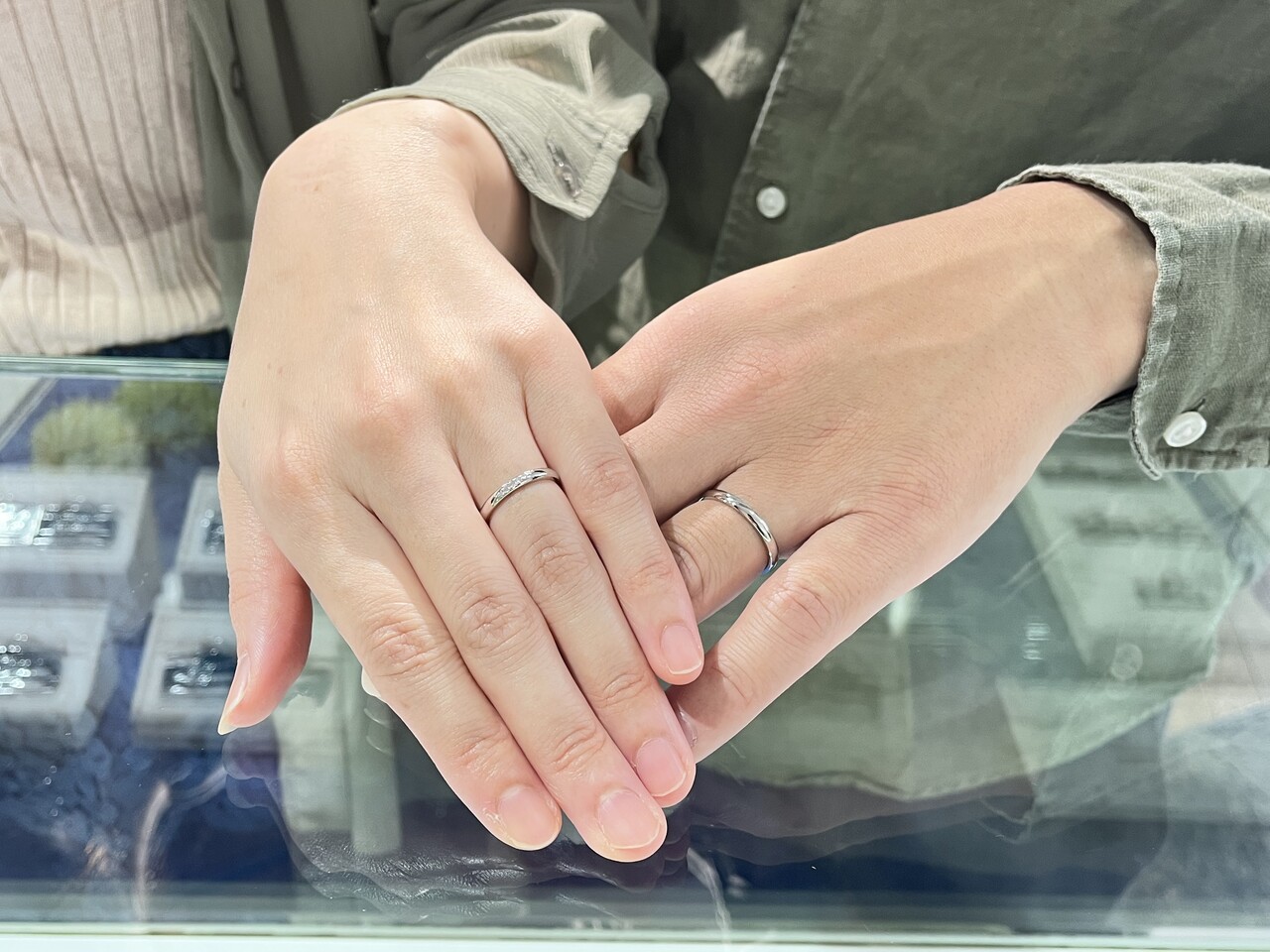 お客様のご紹介 WRA066 WRB076 : 松江 指輪 ブログ