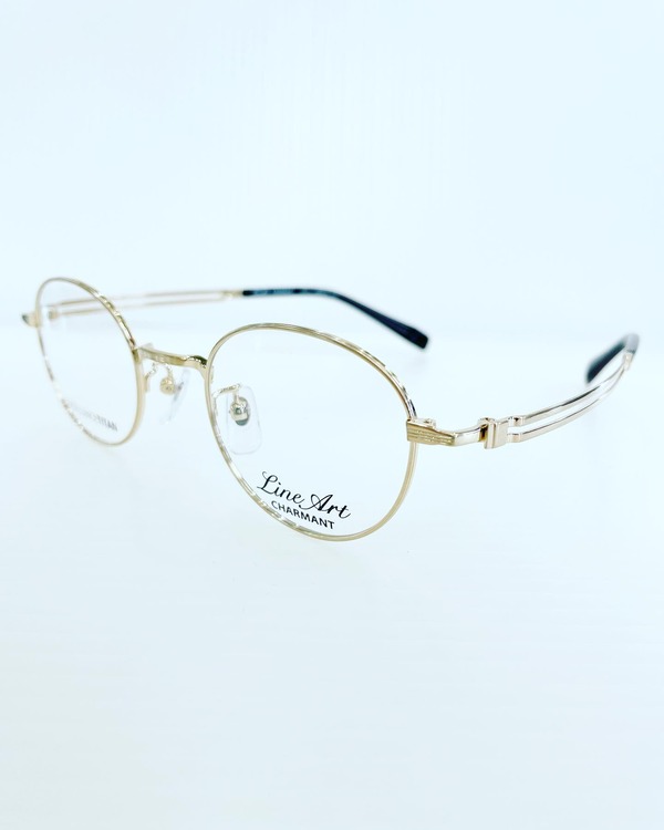 ラインアートで、小ぶりなボストンシェイプで知的な印象！LineArt Charmant Brio : 都城中めがね店 ブログ