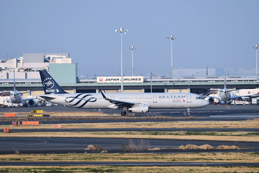 Wing works -2nd Stage-:CES Airbus A321-231 B-1837 SkyTeam Livery(2024.3.16)
