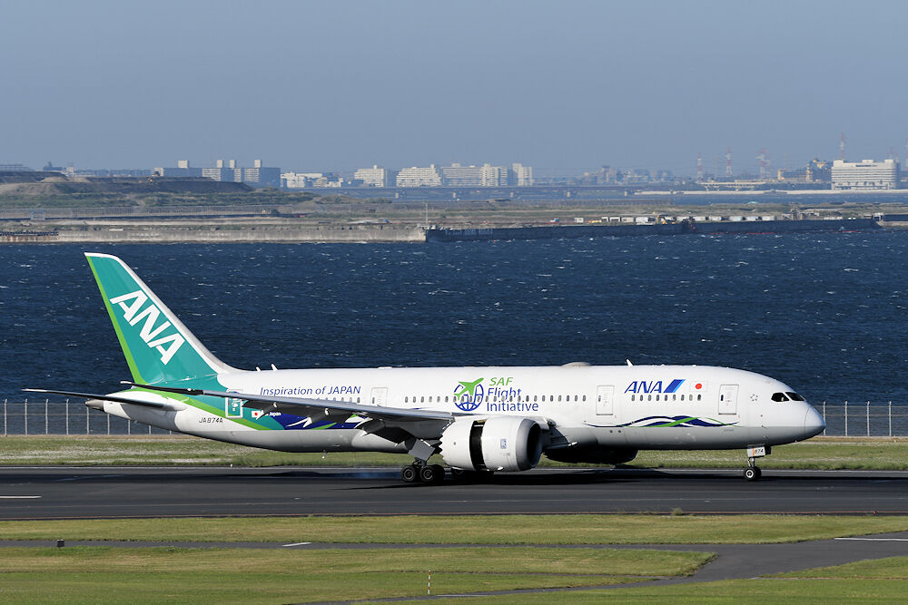Wing works -2nd Stage-:ANA Boeing 787-8 Dreamliner JA874A ANA Future ...
