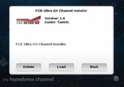 GAME最新速報 : FCE Ultra GX Channel Installer 1.2 がリリースされました。