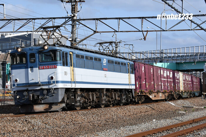 なんびーの週末鉄 本館 : 77ﾚ EF65 2057 ＠府中本町