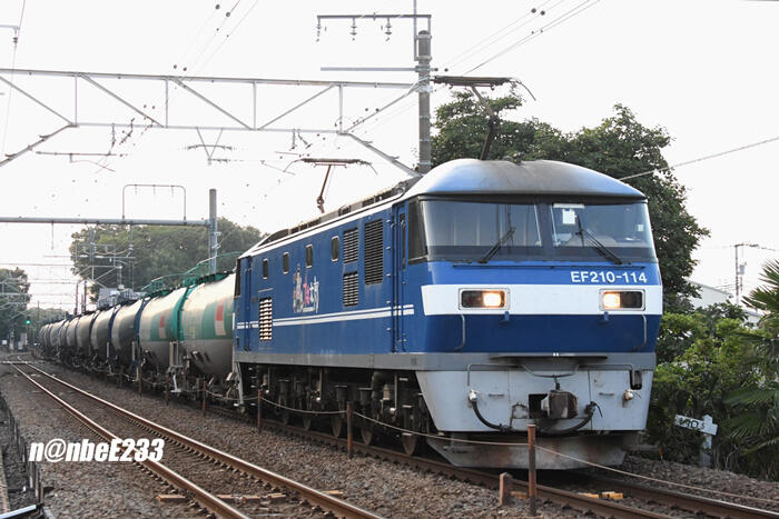 なんびーの週末鉄 本館 : 2025.08.20：早朝貨物8461ﾚ【EF210-114】