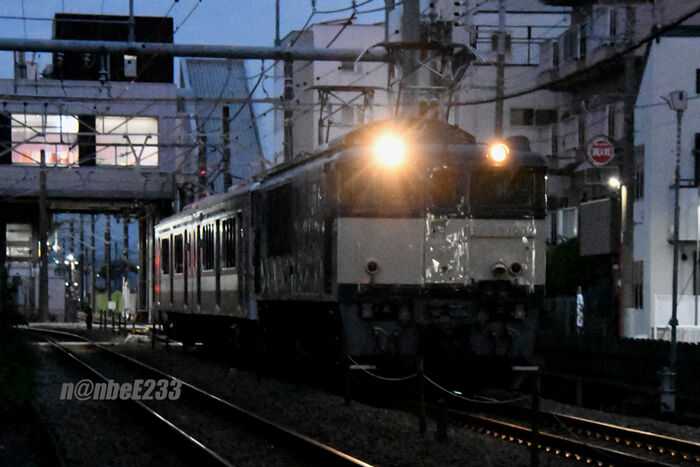 なんびーの週末鉄 本館 : 2023.09.06. 南武支線用E127系V2編成 NN出場配給＠南武線