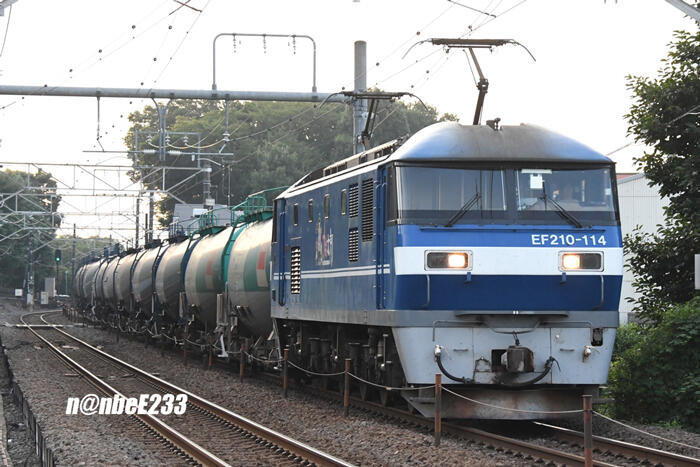 なんびーの週末鉄 本館 : 2025.08.20：早朝貨物8461ﾚ【EF210-114】