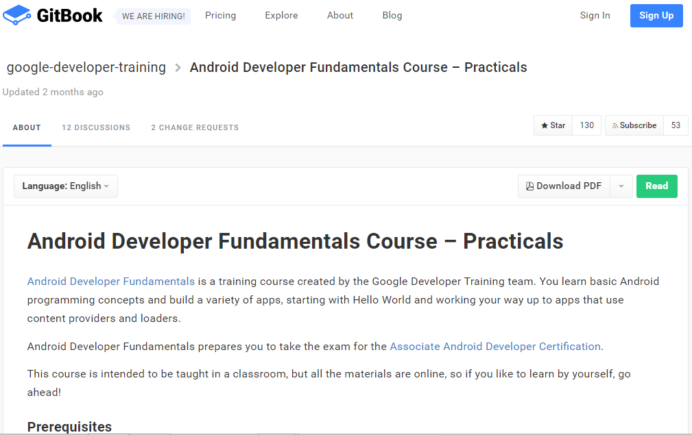 Android Developer Fundamentals Course を利用してアプリ開発 : Android Developer Fundmentals Courseを使ってのアプリ開発（仮）
