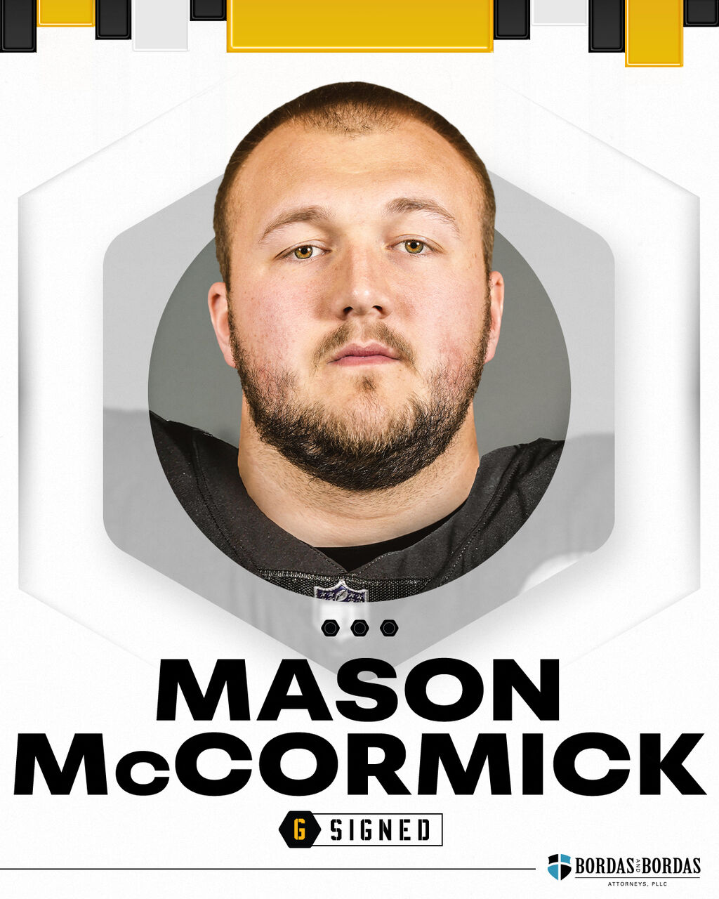Mason McCormickとLogan Leeとサイン。その他1件 : Steelers 備忘録