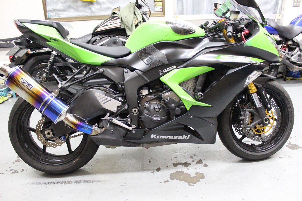 2014 ZX6R バランスアップ 編 ① 【梨塾ガレージ 2014 ZX6R バランスアップ 編 ① 【梨塾ガレージ