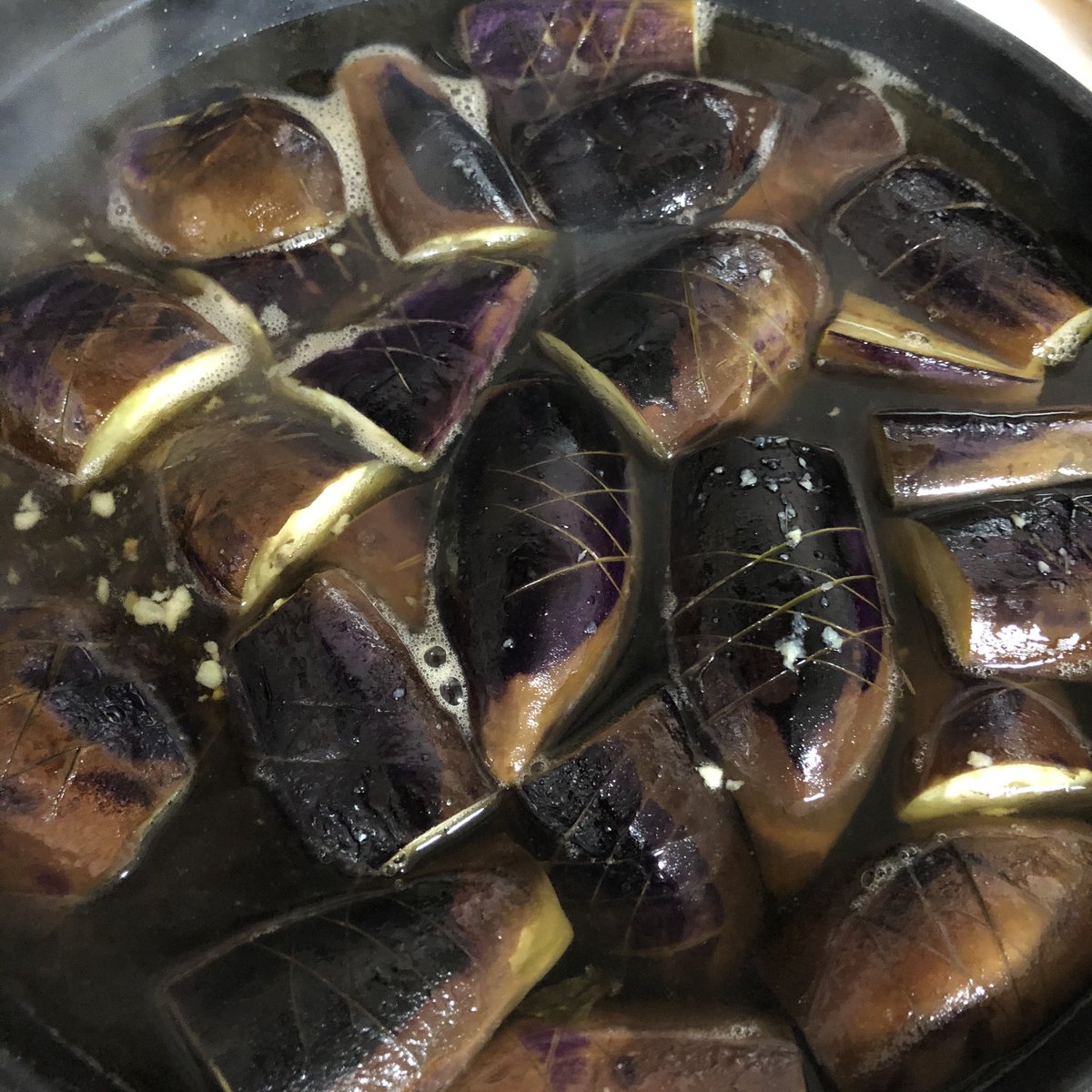 茄子の煮浸しを仕込み中… https://t.co/H7J8... : 地下アイドル速報局