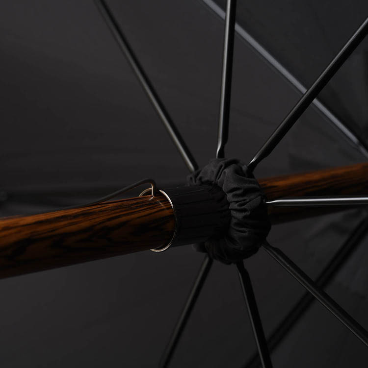 【重厚な英国傘】フォックスアンブレラ RS8 SOLID オーク : NATORIYAのブログ