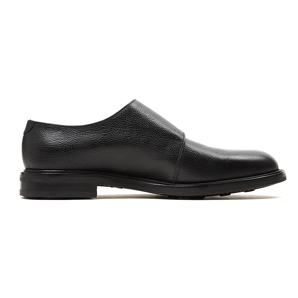 全天候ダブルモンク】ジョンロブ MORVAL BUFFALO BLACK 全天候ダブルモンク】ジョンロブ MORVAL BUFFALO BLACK
