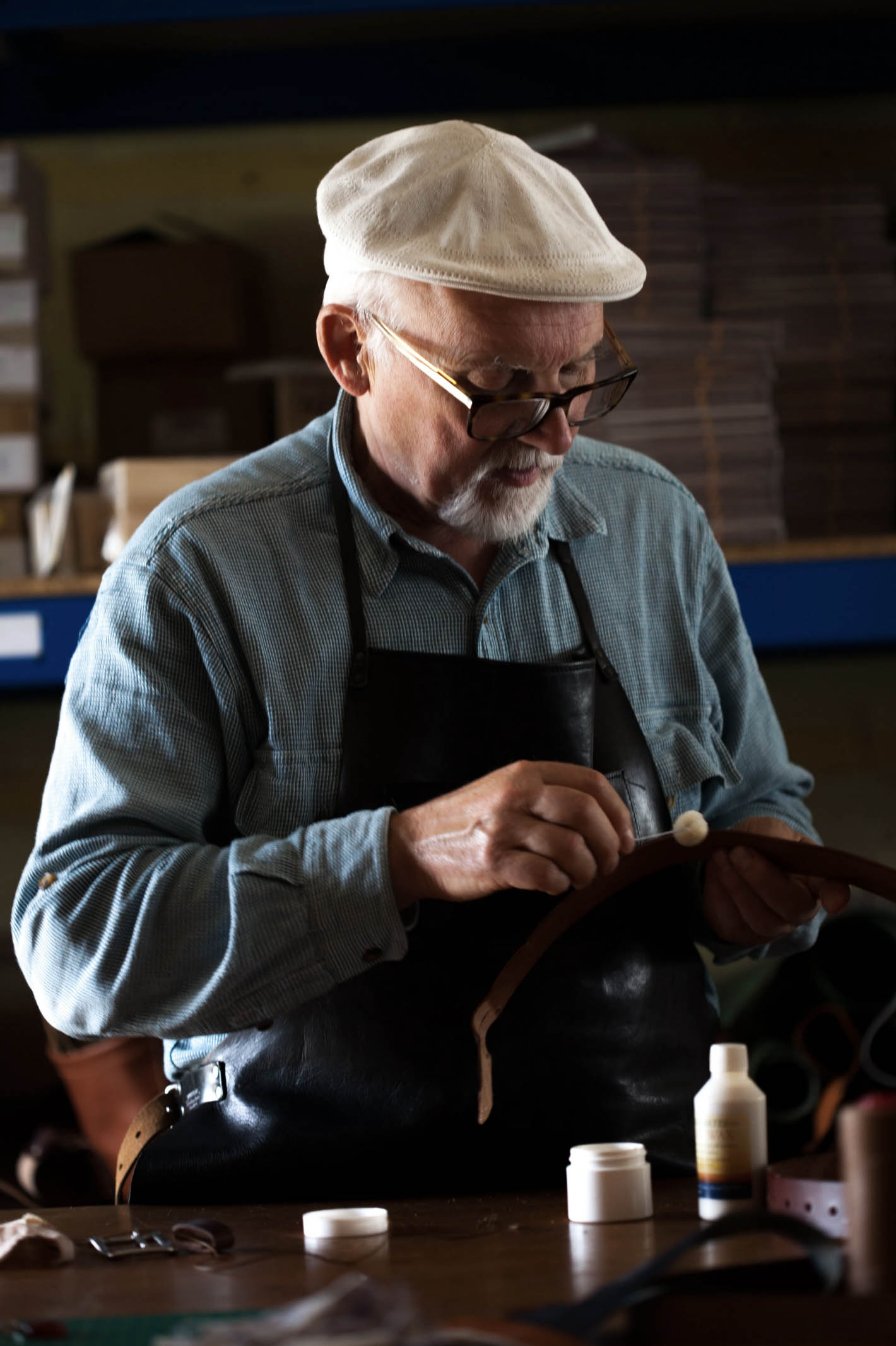 TANNER BATES OAK BARK DEVON BELT 32mm ブラック | 販売店 | (有)シューズサロンなとりや