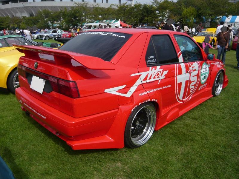 「155のある生活by猫」:Alfa Romeo 155 V6 DTM J-WOLF号