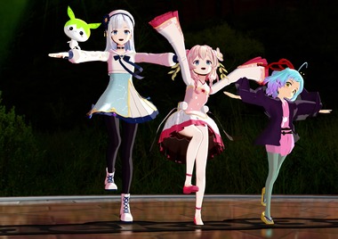ねこさんなのです : AHS voicepeak 彩澄りりせ しゅお導入（ISAO式 MMD モデルが配布）