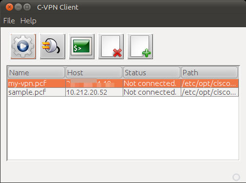 CISCO VPN Client GUI For Ubuntu（v 1.0）を作ってみました