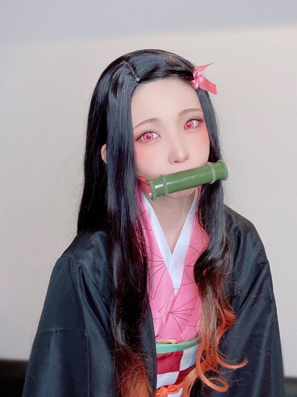 人気コスプレイヤーえなこさん、「鬼滅の刃」禰豆子のコスプレ姿を披露する！完成度たけえええ！！ : オタク.com －オタコム－