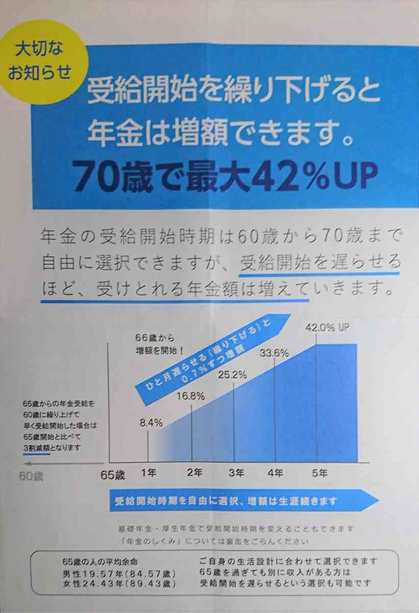 【画像】日本年金機構のチラシが大炎上wwwww : 【2ch】ニュー速クオリティ