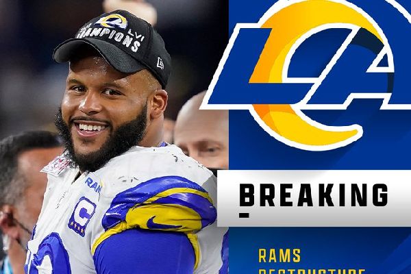 【NFLニュース2022】LAR アーロン・ドナルド QB以外での最高給で新契約 : 🐕 茶犬 🐕 NFLブログ