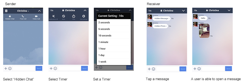 [LINE] LINE Introduces Hidden Chats, Allowing Users to Set Time Limits ...